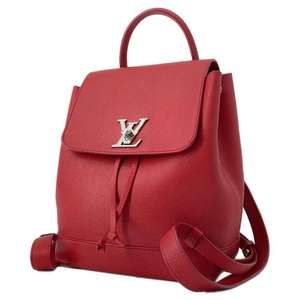 Louis Vuitton | Bags | Louis Vuitton Lock Me Backpack Red | Poshmark